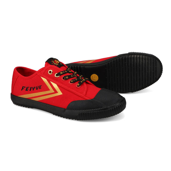 Feiyue x Bruce Lee | Fe Lo 1920 (Red/Black/Gold) | Official Feiyue UK ...